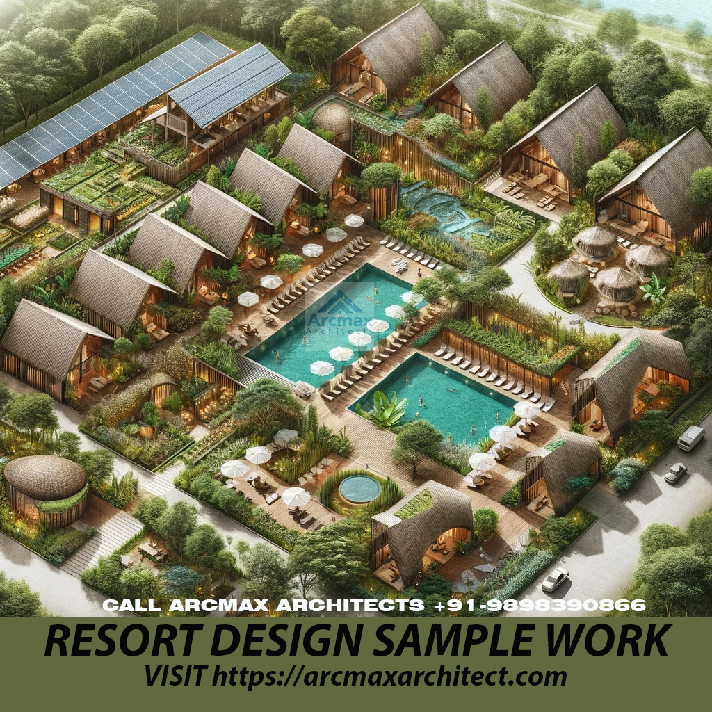 Resort Design and Planning Sample Work by ArcMax Architects – Sustainable & Luxury Resort Solutions